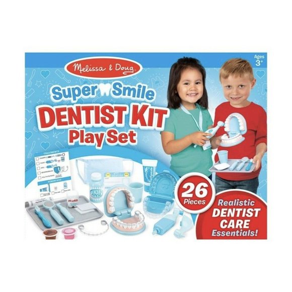 Melissa & Doug | Toys | Melissa Doug Super Smile Dentist Play Set 25 ...